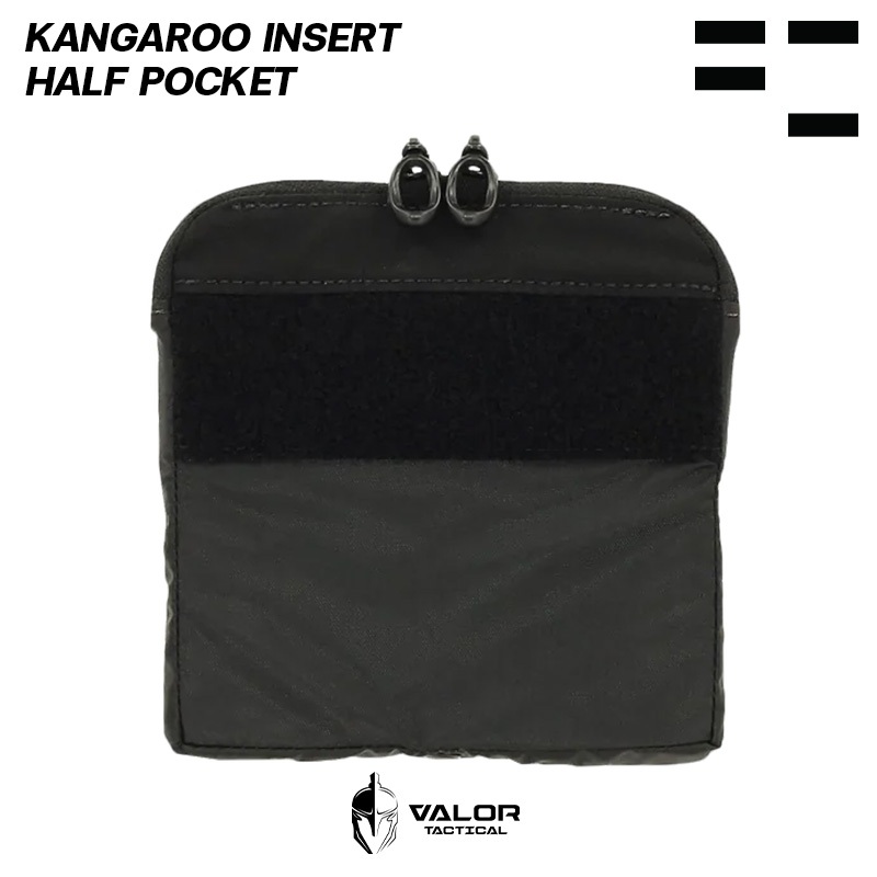 Ferro Concepts - Kangaroo Insert Half Pocket [Black] กระเป๋าจิงโจ้ ...