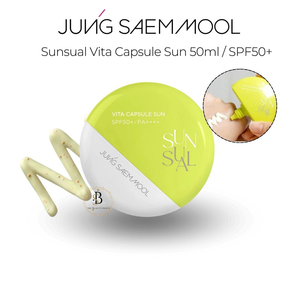 ของแท้ !! กันแดด Jung Saem Mool Sunsual Vita Capsule Sun SPF50+ PA ...
