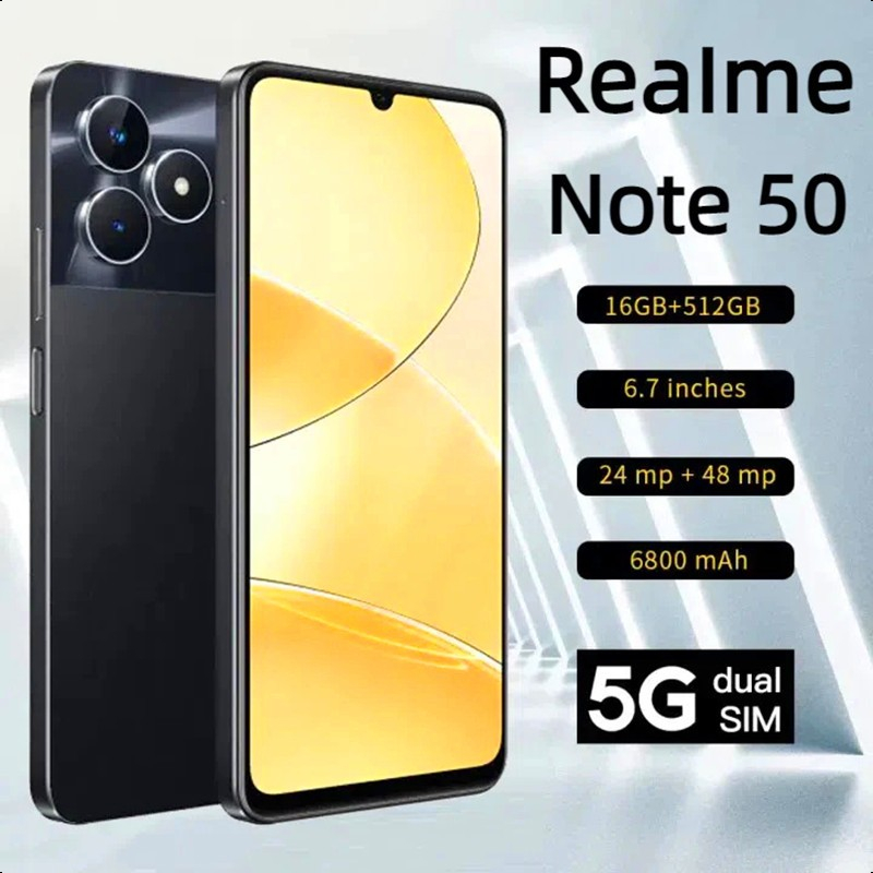 Reami note 50 มือถือ 16GB+512GB Android11 แท้ มือถือราคาถูก มือถือcod ...