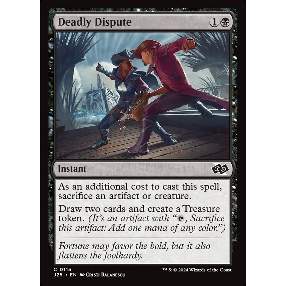 Deadly Dispute J25, PIP, CLB, TDC การ์ด Magic the Gathering [MTG] ของ ...