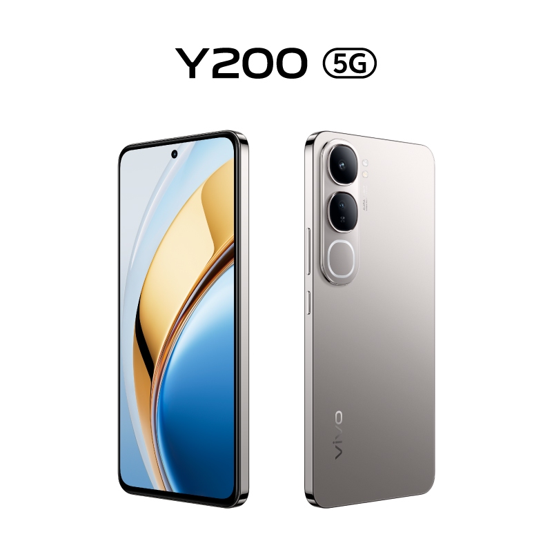 vivo Y200 5G 8+256GB, 12+512GB | CPU Snapdragon4Gen 2 ทนน้ำทนฝุ่น IP64 ชาร์จไว 80W+5000mAh + AI ...