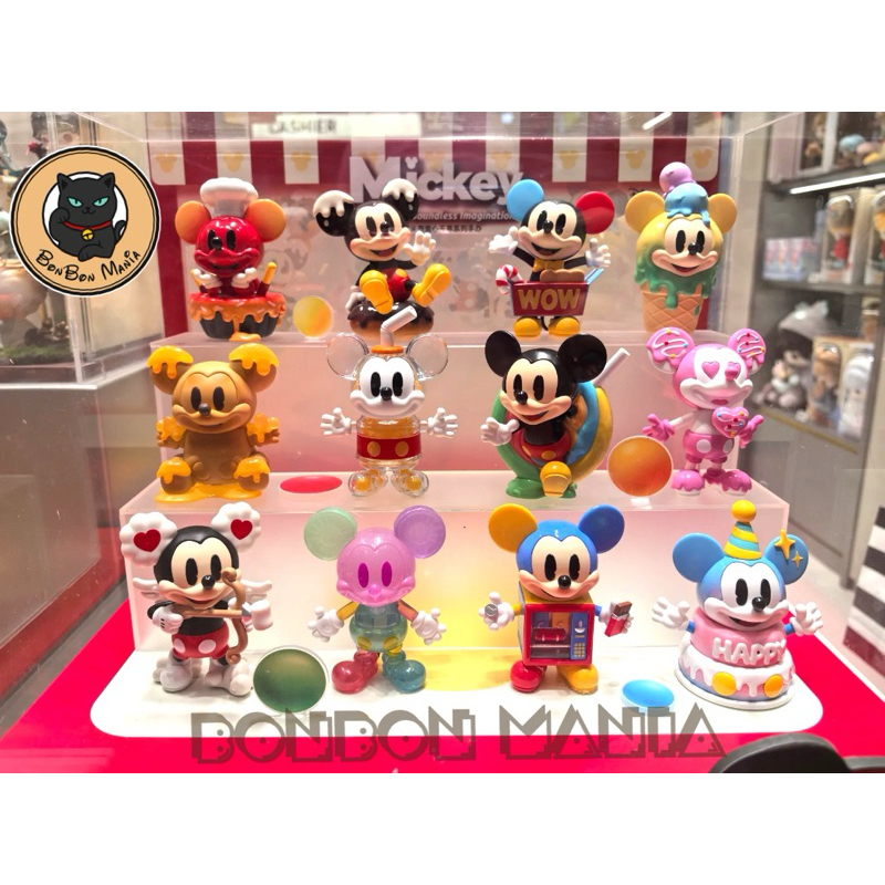 [แบบสุ่ม]POPMART Mickey Childhood of Boundless Imagination series blind ...