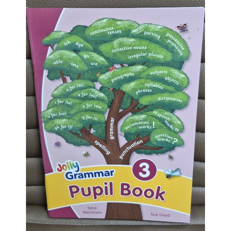 มีตำหนิปกหลังขาด ปกใหม่ Jolly Grammar pupil book 3 เนื้อหาเหมือนกับปก ...