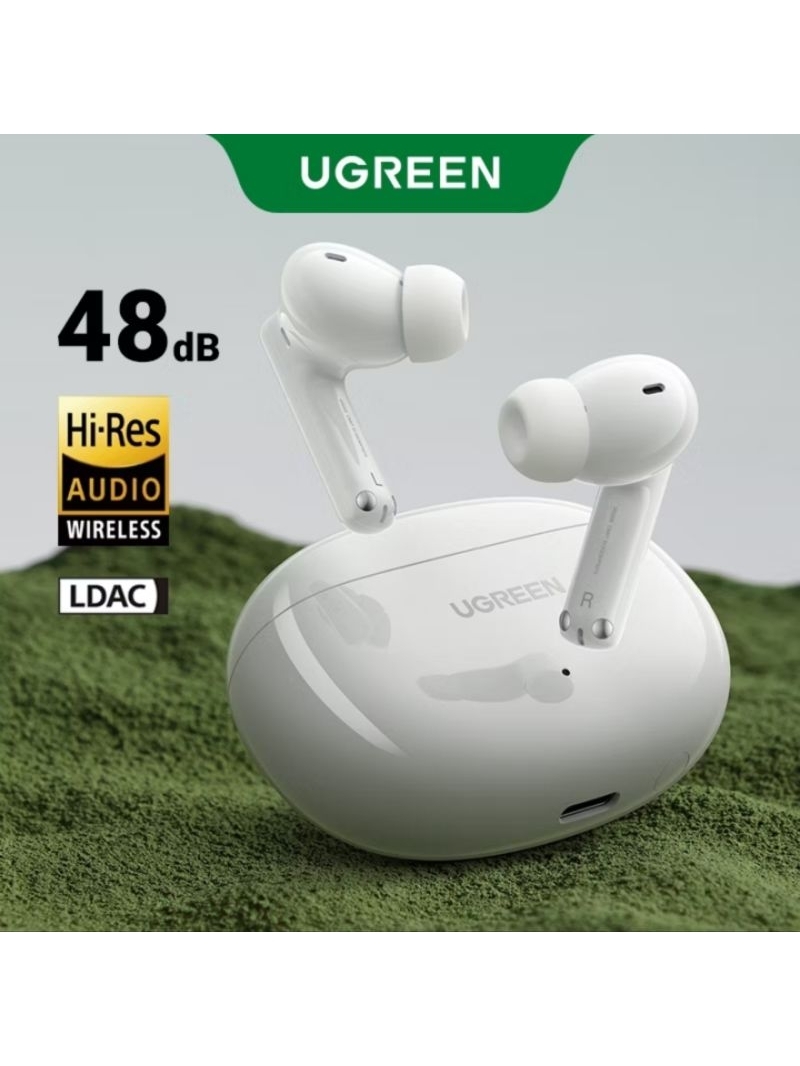 ถูกที่สุด UGREEN HiTune T6 สีขาว Bluetooth 5.3 ANC Active Noise Reduction LDAC Hi Res สินค้าใหม่ ...