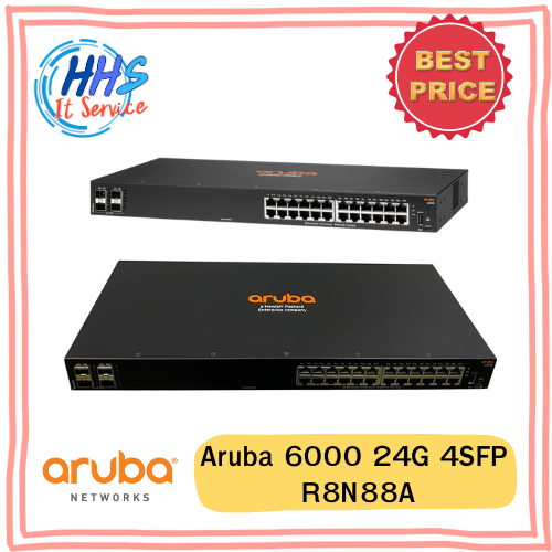 Aruba 6000 24G 4SFP Switch (R8N88A) | Shopee Thailand