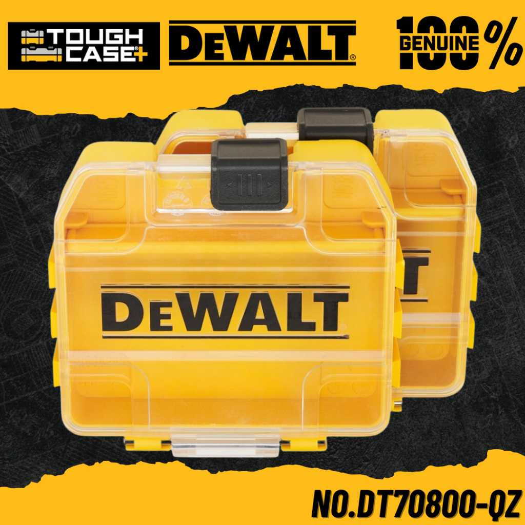 DEWALT กล่องอุปกรณ์ (Tough Case) TSTAK ขนาดจิ๋ว (2 กล่อง/ชุด) No ...