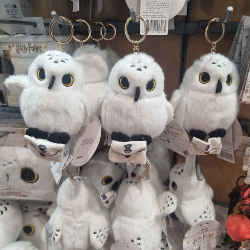 Hedwig พวงกุญแจนกฮูกเฮ็ดวิก Harry potter x Miniso นกฮูกของแฮร์รี่ ...