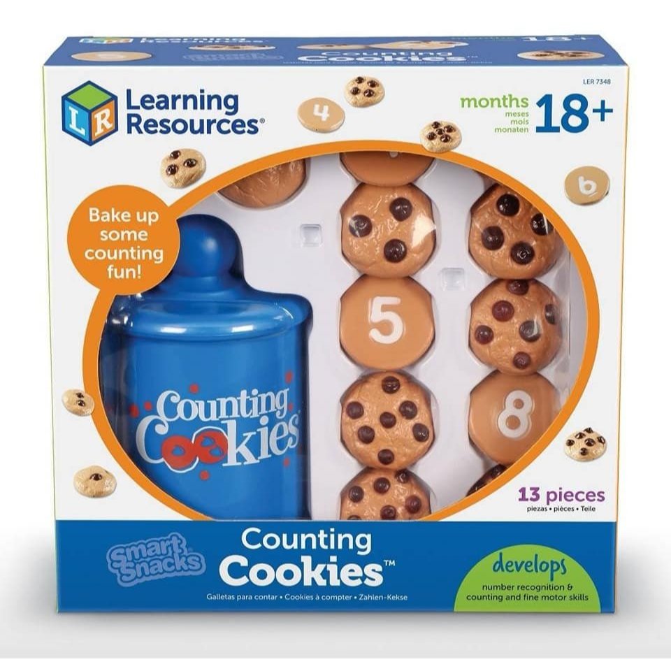 Learning Resources Counting Cookies : ชุดเรียนรู้การนับและเปรียบเทียบ ...