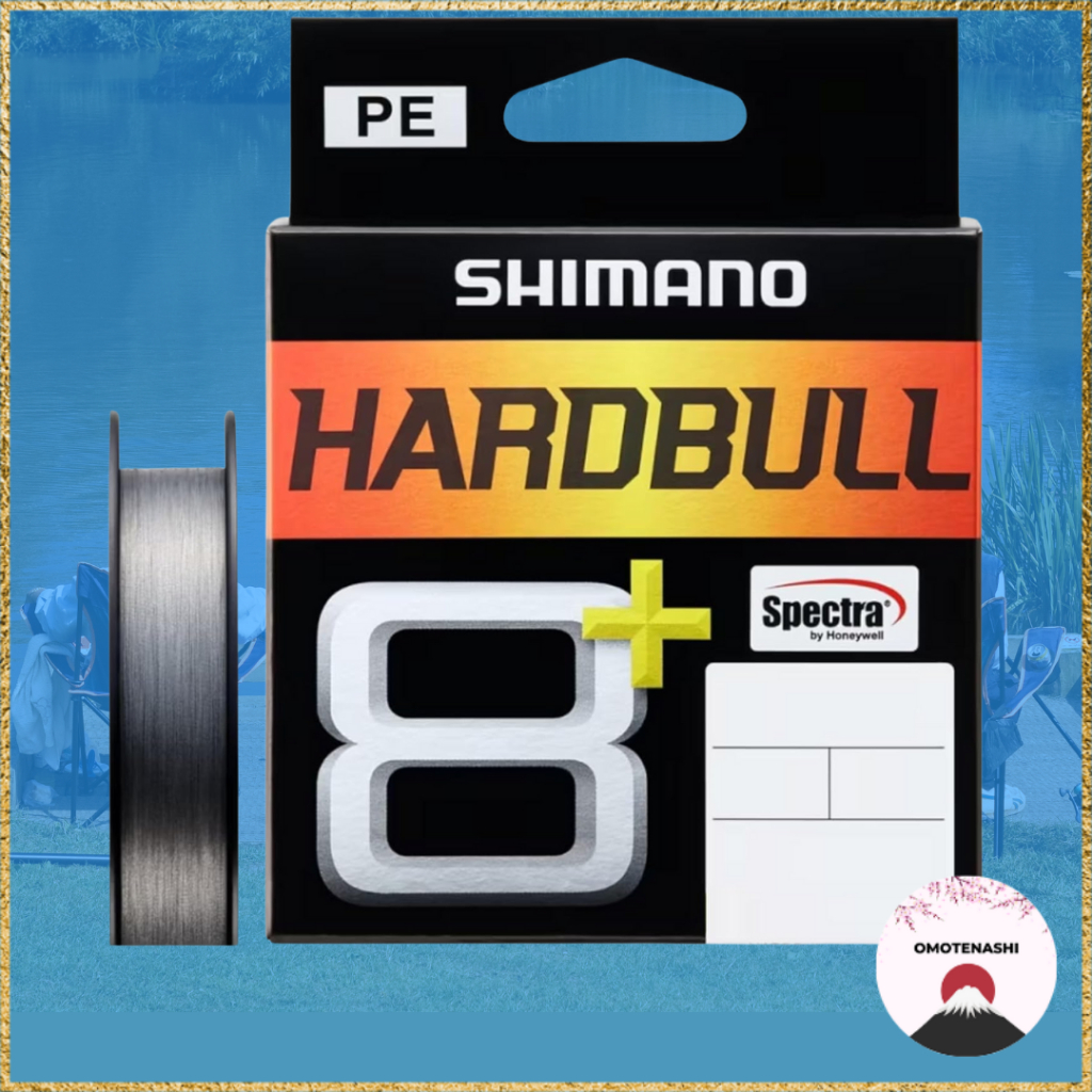 SHIMANO PE Line Hard Bull 8+ Various 100m, 150m, 200m, 0.6 to 6.0 / Fresh Green, Steel Gray ...