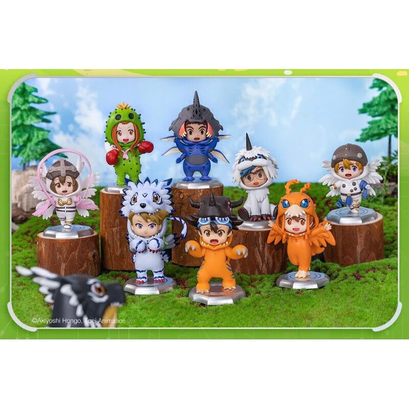 (พร้อมส่ง) ยกBox Bandai Namco X BN Figure Q Blind Box - Digimon Adventure Doll Costume / Cosplay ...