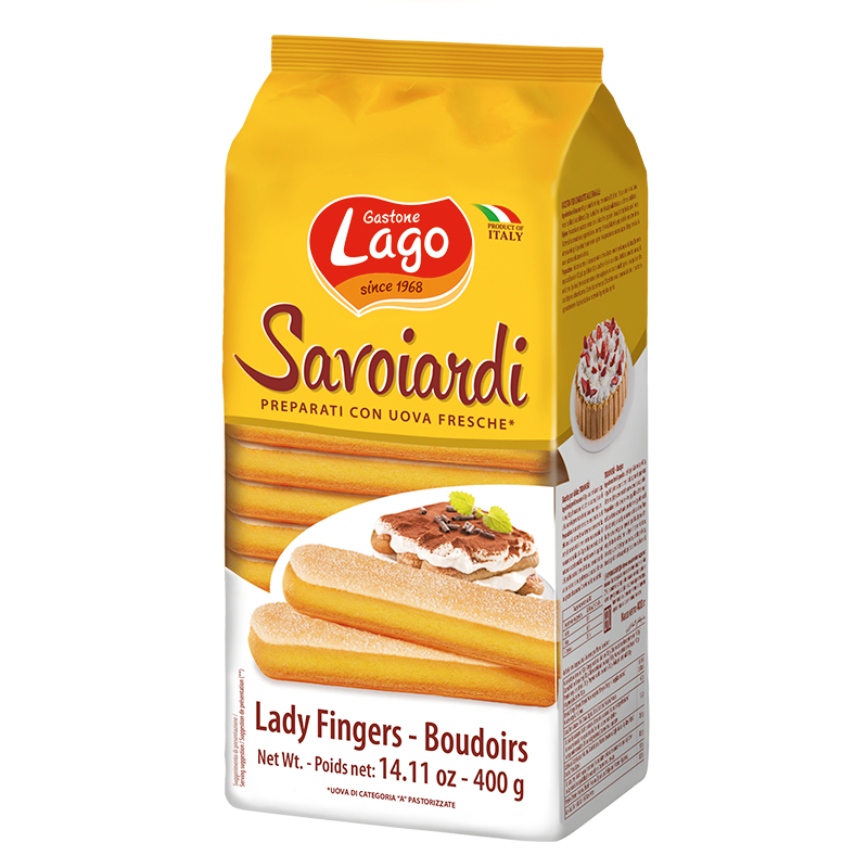 Lago Biscuits Lady Finger 400g ลาโก้ บิสกิตเลดี้ฟิงเกอร์ สำหรับทิรามิสุ ...