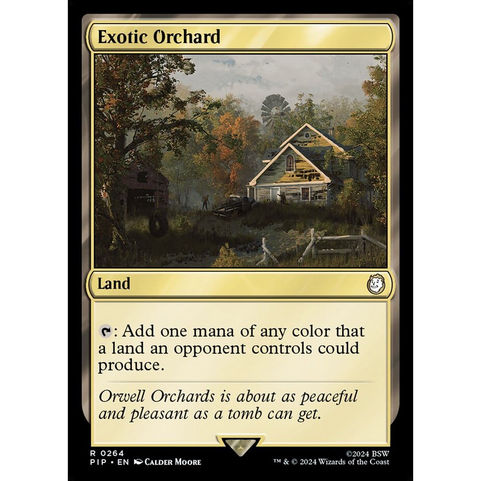 Exotic Orchard PIP, WHO, LTC, DRC, WOC, ONC การ์ด Magic the Gathering ...