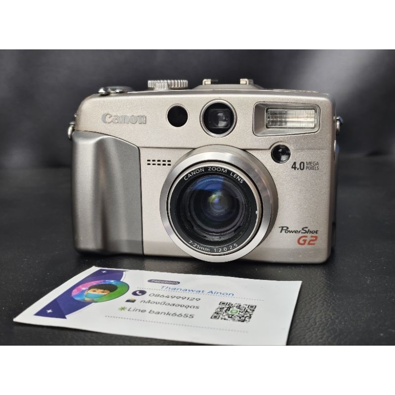 Canon Powershot G2 (rare) มีตำหนิ | Shopee Thailand