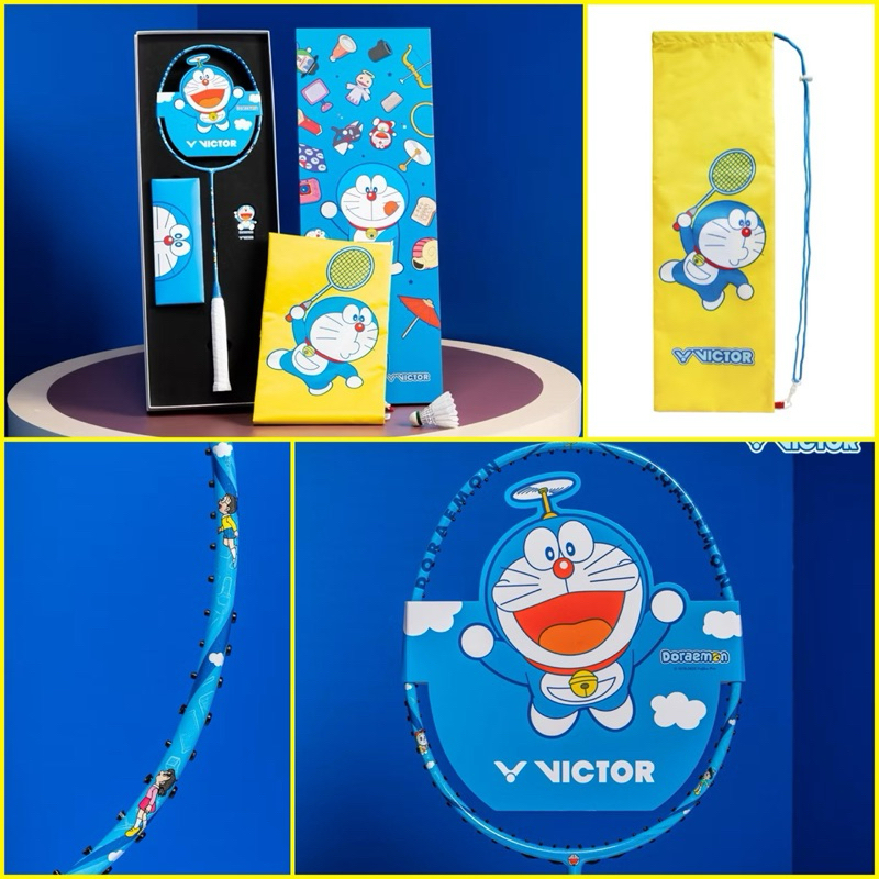 VICTOR x DORAEMON ไม้แบดมินตัน รุ่น DX-DRM GB (BOX SET) | Shopee Thailand