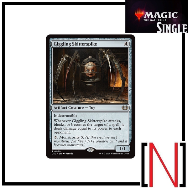 [MTG][Single][DSC] Giggling Skitterspike ระดับ Rare [ภาษาอังกฤษ ...