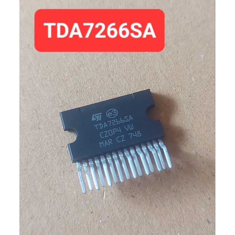 TDA7266SA 7W+7W DUAL BRIDGE AMPLIFIER | Shopee Thailand