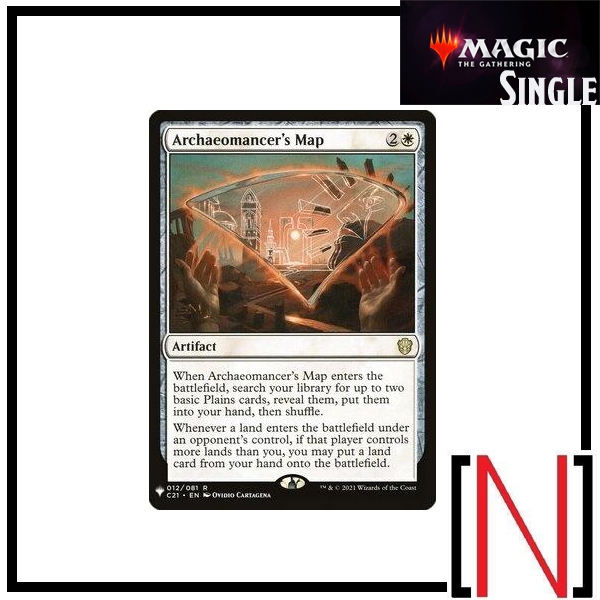 [MTG][Single][TheList] Archaeomancer's Map ระดับ Rare [ภาษาอังกฤษ ...