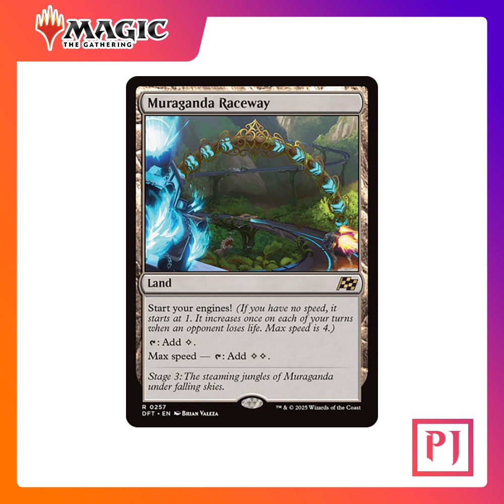 [MTG] Muraganda Raceway [DFT] [LAND] [RARE] [NORMAL] [ENG] (การ์ดเมจิค / Magic the Gathering ...