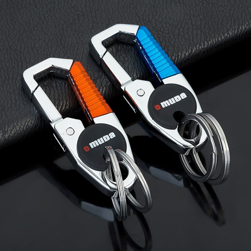 พวงกุญแจ(พร้อมห่วง2ชิ้น) OMUDA 3747 สำหรับ กุญแจบ้าน กุญแจรถยนต์ กุญแจมอเตอร์ไซค์ งานแข็งแรงทน ...