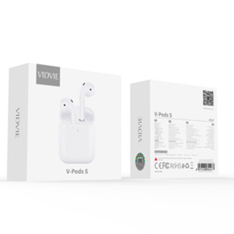 VIDVIE TWS Bluetooth Headset รุ่น BT847 (Vpods S) | Shopee Thailand