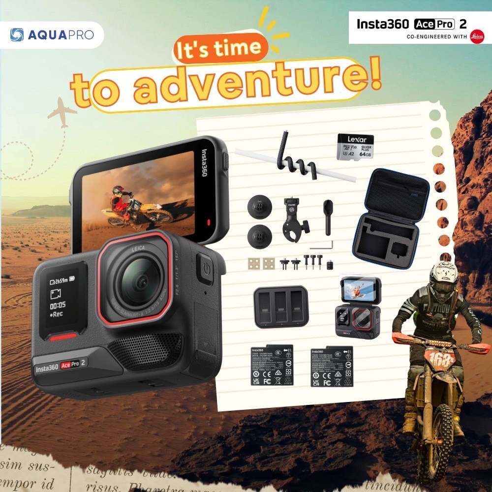 Insta360 Ace PRO 2 Bundle Its Time To Adventure ประกันศูนย์ไทย 1 ปี ...