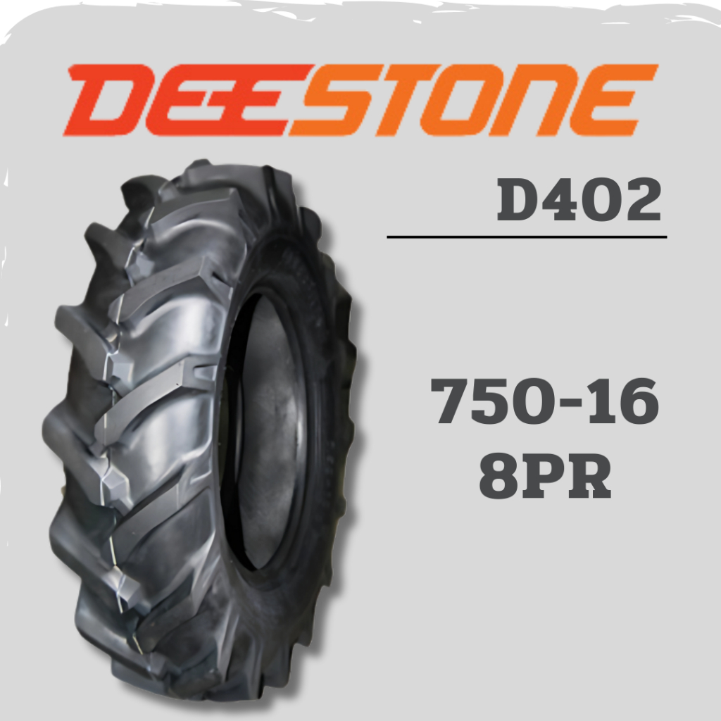 ยางรถไถ DEESTONE ขนาด 7.50-16 8PR รุ่น D402 | Shopee Thailand