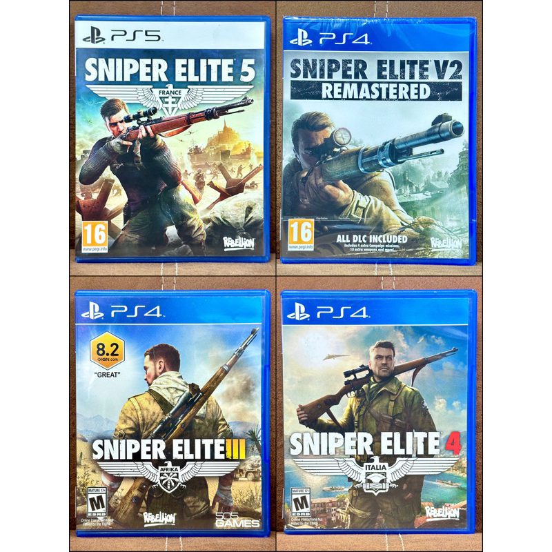 [Ps4/Ps5] Sniper Elite - รวมหลายภาค / Sniper Elite V2 Remastered ...