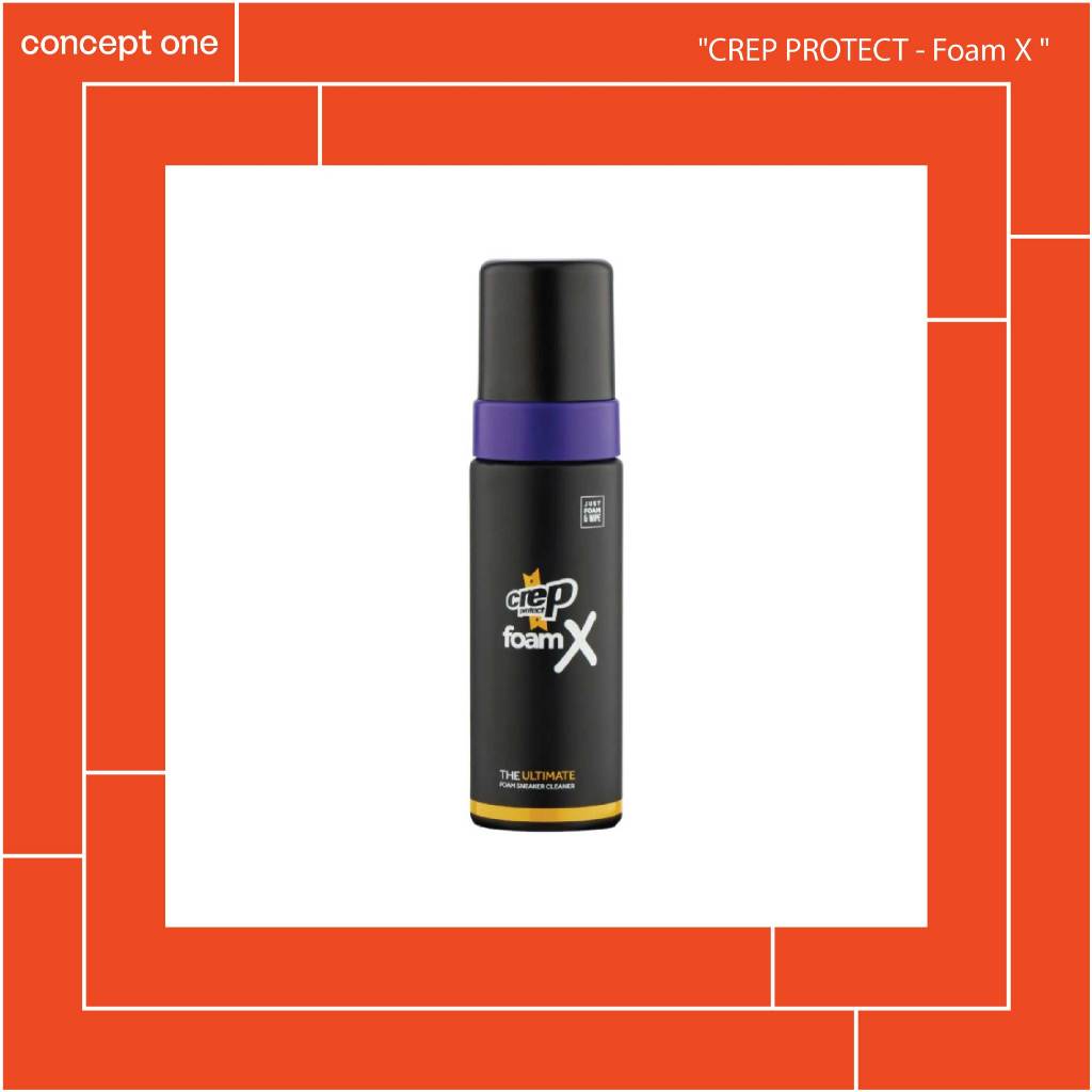 Conceptone Crep Protect น้ำยาทำความสะอาดรองเท้า FOAM X | Shopee Thailand