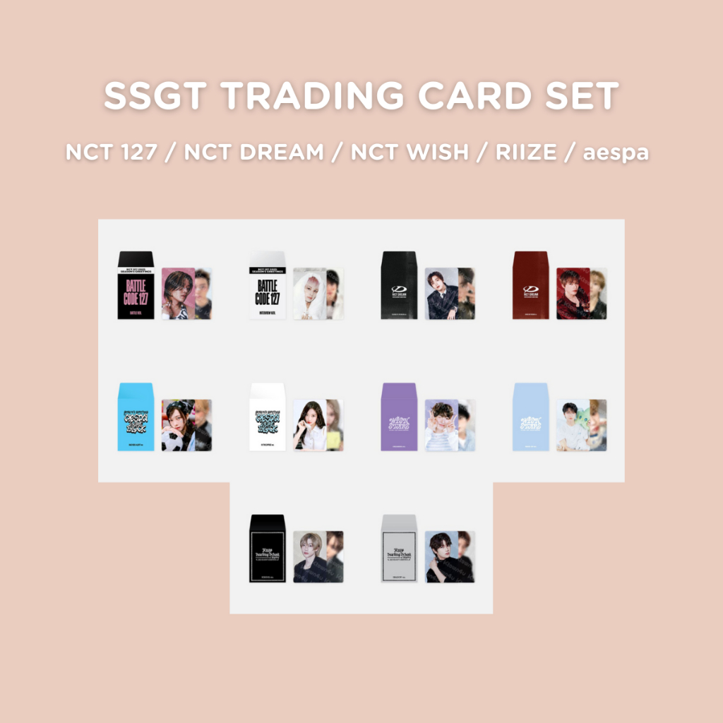พร้อมส่ง / 2025 SM ARTIST SEASON'S GREETINGS - Trading Card Set ...