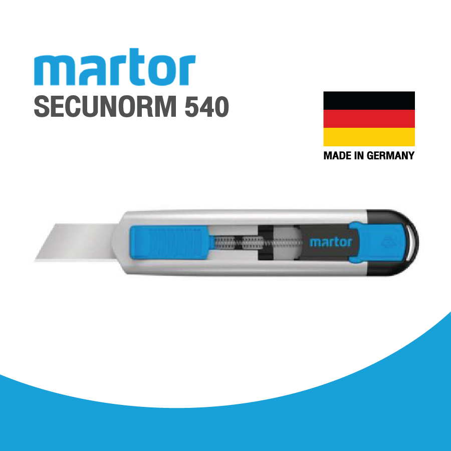Martor Safety Cutter มีดคัตเตอร์เซฟตี้ คัตเตอร์นิรภัย รุ่น SECUNORM 540 ...