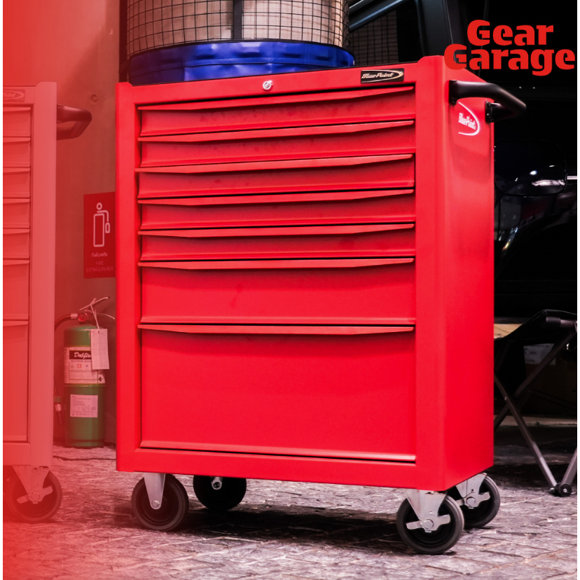 BLUE-POINT NO.KRB13007KPRR Tools Roll Cabinet 7 Drawers Red (เฉพาะตู้ ...