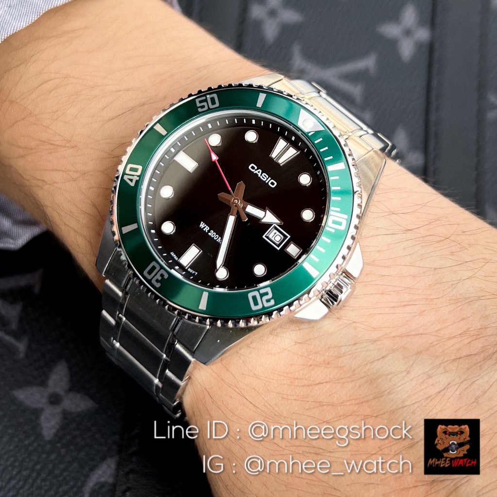 Casio Duro Starbucks Submarine ของแท้ ประกันศูนย์ | Shopee Thailand