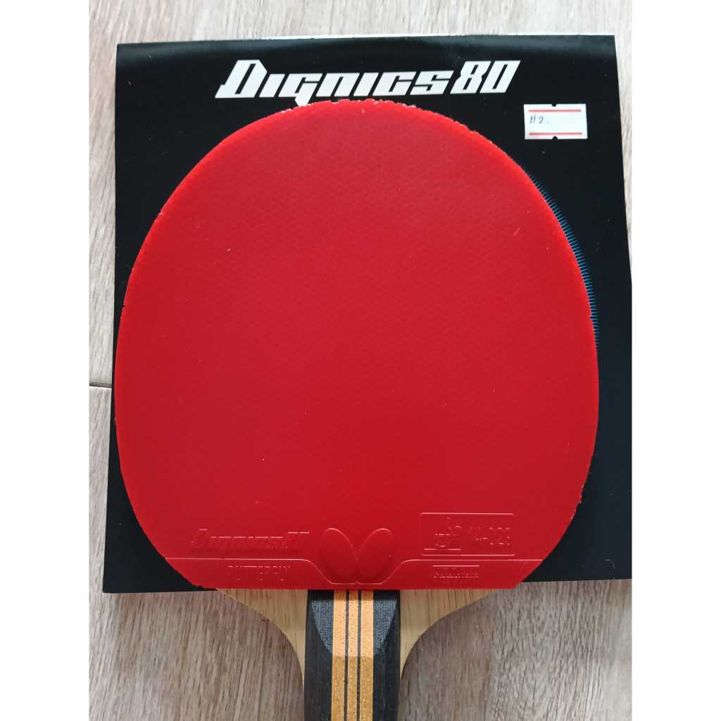 ยางปิงปองมือ 2 Butterfly Dignics 80 | Shopee Thailand