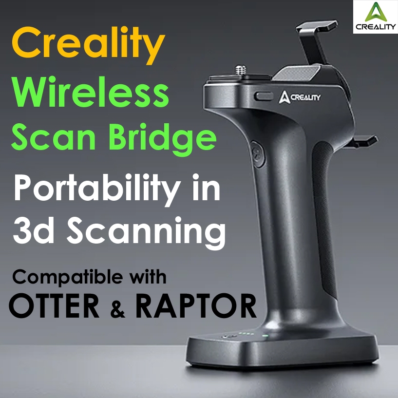 Creality Wireless scan bridge อุปกรณ์เสริมใช้ร่วมกับเครื่องสแกน3มิติ รุ่น OTTER และ RAPTOR ทำงาน ...