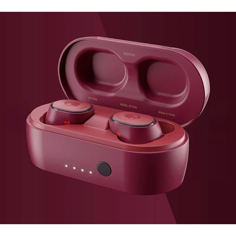 SkullCandy Sesh Evo สีแดง Burgundy ของใหม่ในซีล | Shopee Thailand
