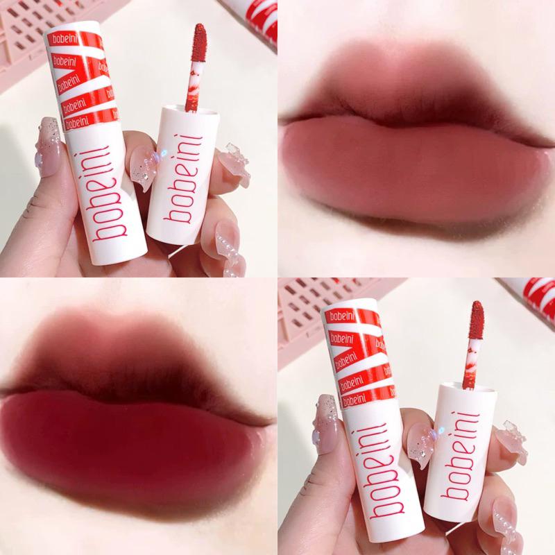 ส่งฟรี/ส่งไว ลิปสติก ลิป Bobeini Lipstick Velvet 1 แท่ง เนื้อแมท เนื้อ ...