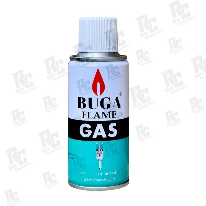 แก๊สกระป๋อง BUGA GAS REFILLกระป๋องกลางขนาด130กรัม | Shopee Thailand