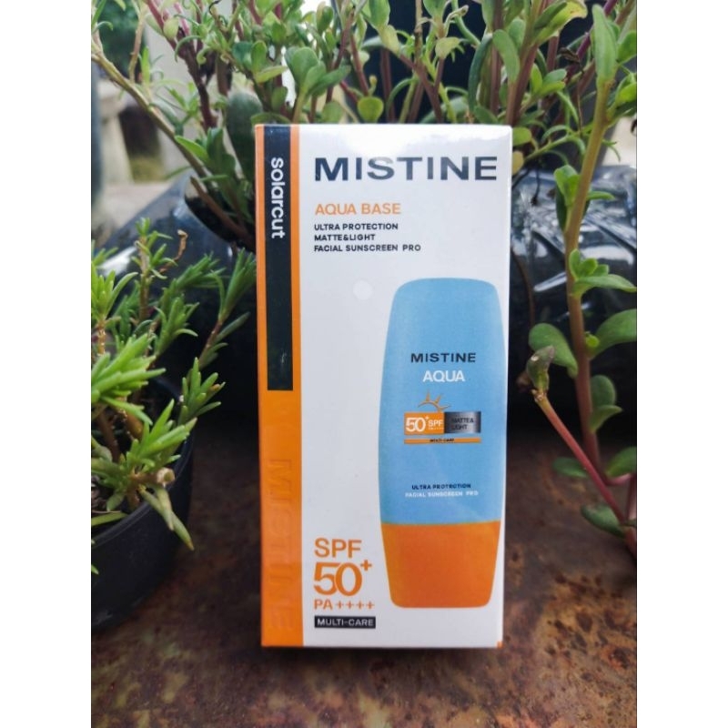 Mistine Aqua base ultra 50 pa++++ กันแดดมิสทีน 50+ pa++++ | Shopee Thailand