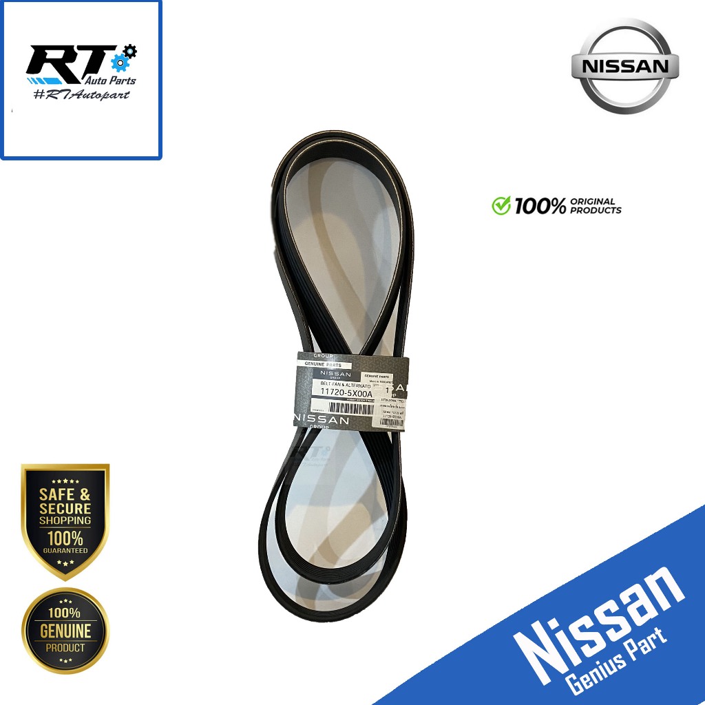 Nissan สายพานหน้าเครื่อง Navara 2.5 NP300 ปี12-20 แท้ | 11720-5X00A ...