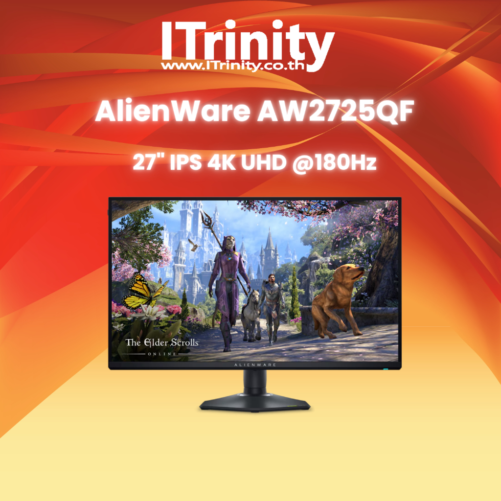 Dell Alienware AW2725QF 27 4K Gaming Monitor เดลล์ จอมอนิเตอร์ 27 นิ้ว ...