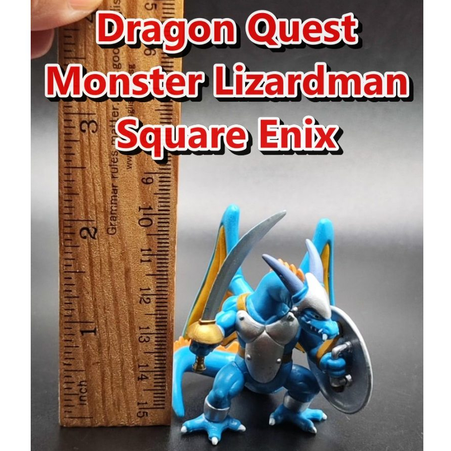 Dragon Quest Monster Museum 020 Lizardman Square Enix Figure 2" RARE ฟิกเกอร์ งานสะสมเก่า หายาก ...
