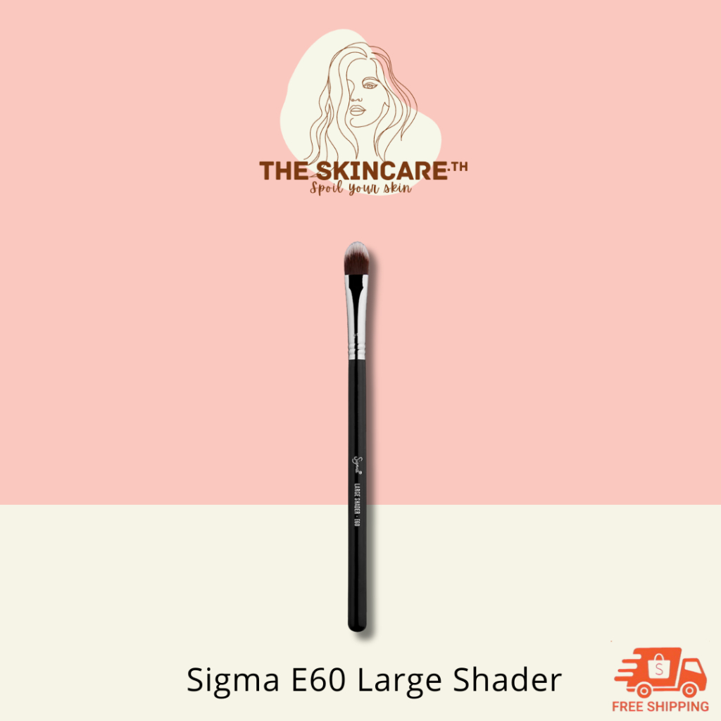 💸กดโค้ดลดshopee💸 TheSkincare.TH | Sigma E60 Large Shader แปรงลงอายแชโดว์เนื้อครีม | Shopee Thailand