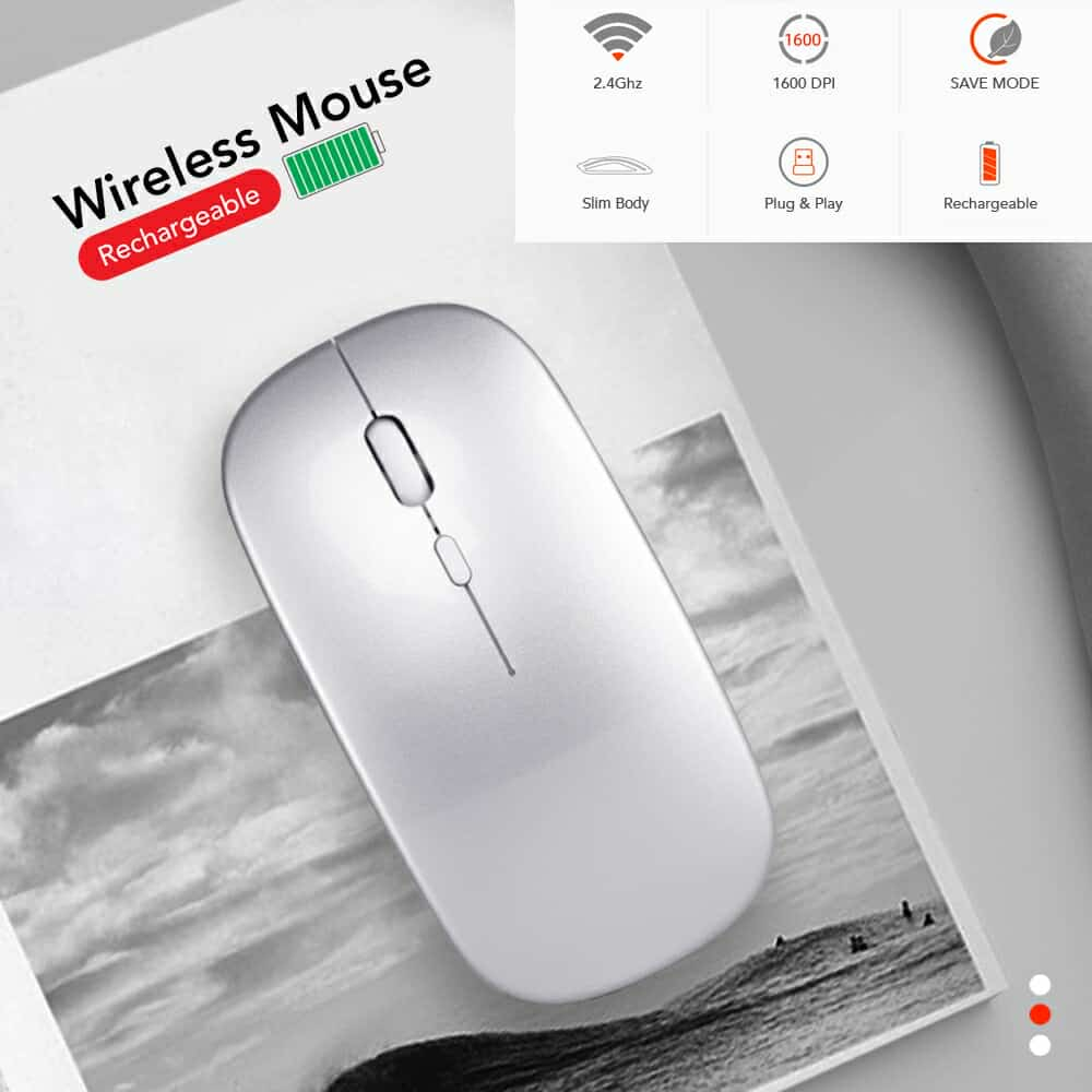 เมาส์ไร้สาย USB และ Bluetooth (Dual Mode Edition, Wireless Mouse Lite 2 ...