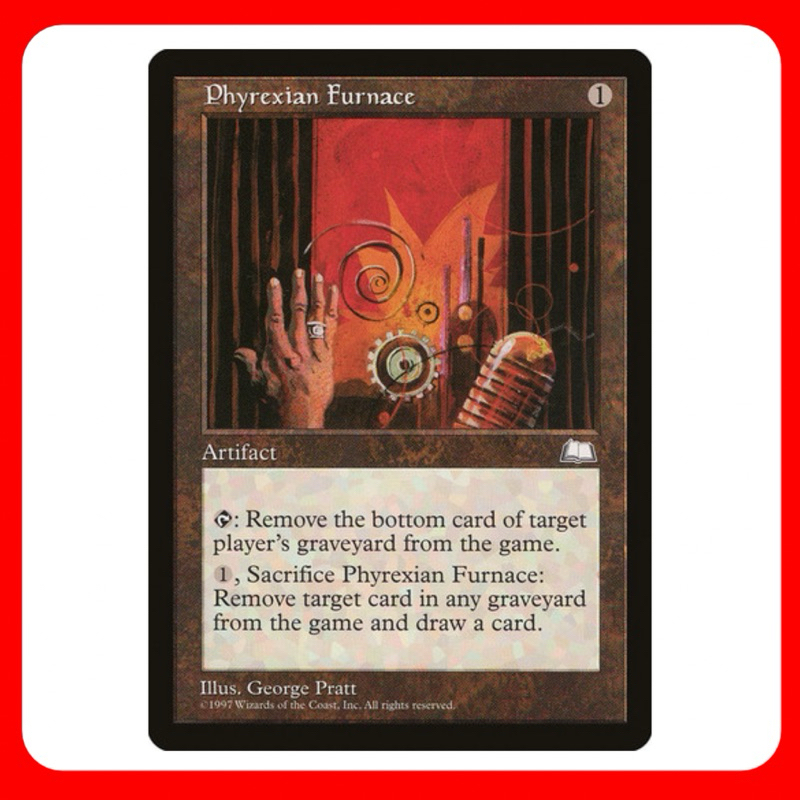 [MTG] Phyrexian Furnace [WL] [ARTIFACT] [UNCOM] [NORMAL] [ENG] (การ์ดเม ...