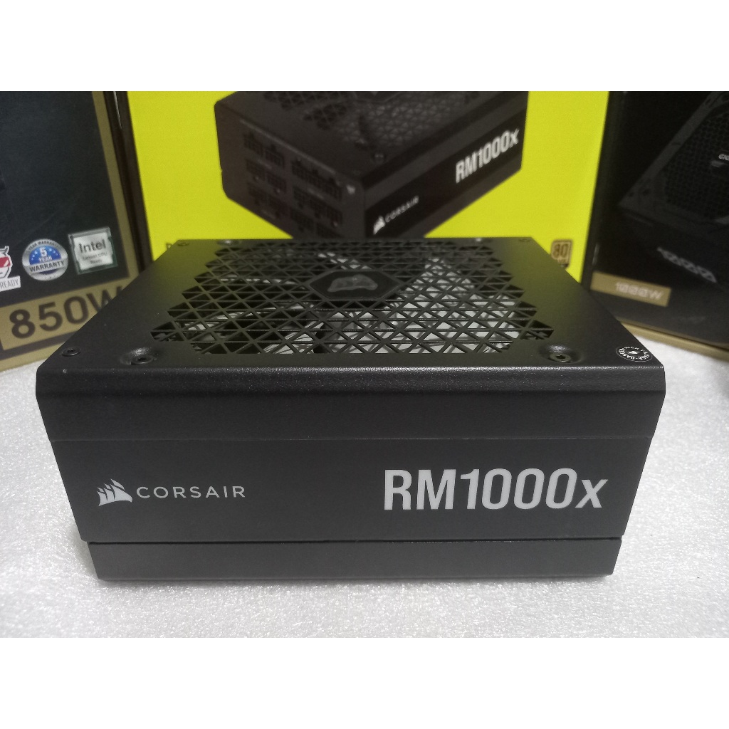 PSU สภาพสวย มีกล่อง ประกัน 09/2031 Corsair RM1000X 80+GOLD มือ2 / power ...