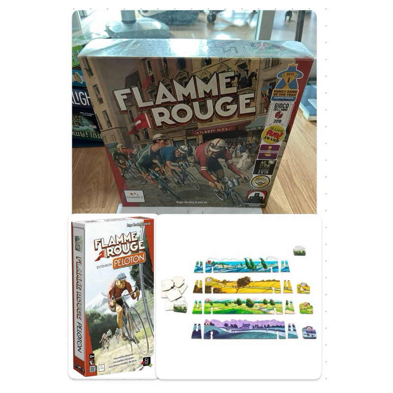 Flamme Rouge หลัก + Peloton + Meteo เสริม มือ2 สภาพใหม่ ใส่ซอง ห่อปก ...