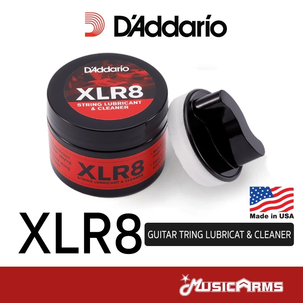 D'Addario XLR8 น้ำยาเช็ดสายกีต้าร์ D Addario PW-XLR8-01 Strings Cleaner ...