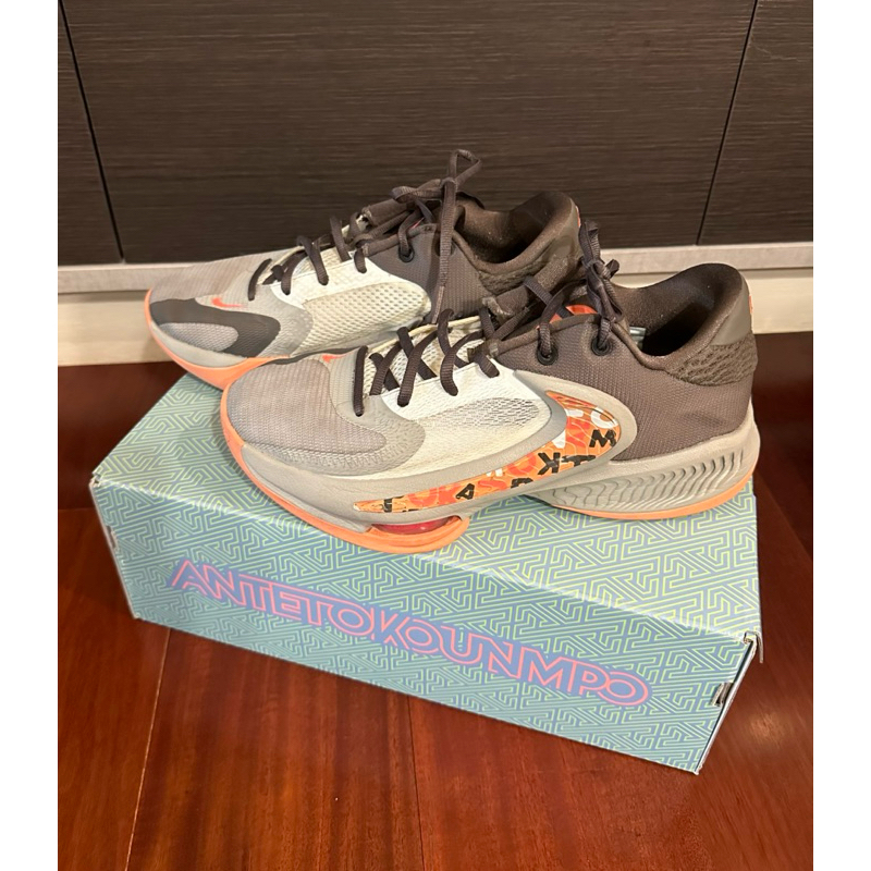 รองเท้าบาส Nike zoom Freak4 มือสอง size US7 UK6 EUR40 cm25 สภาพดี | Shopee Thailand