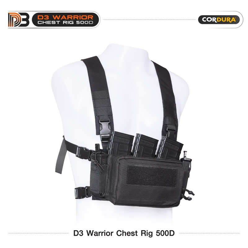 D3 Warrior Chest Rig 500D | Shopee Thailand
