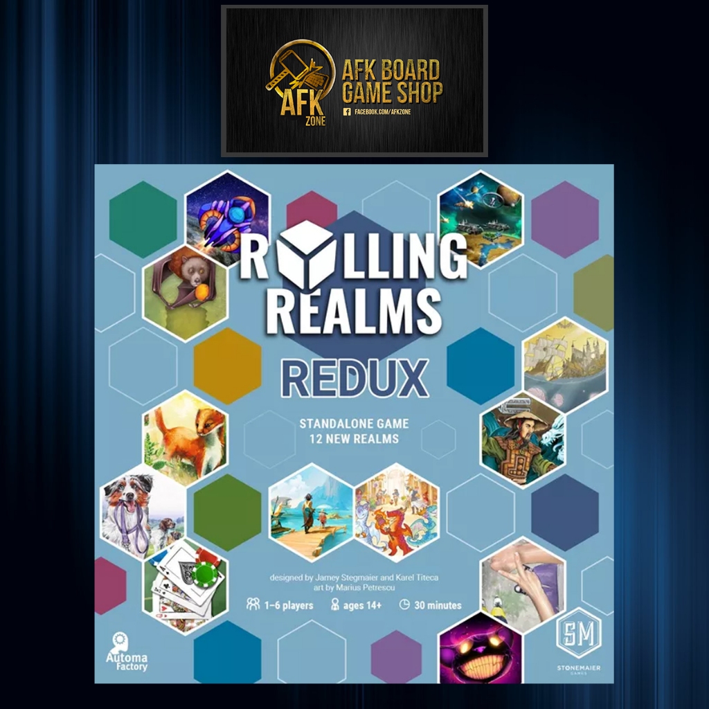 Rolling Realms Redux ENG Edition - Board Game - บอร์ดเกม | Shopee Thailand